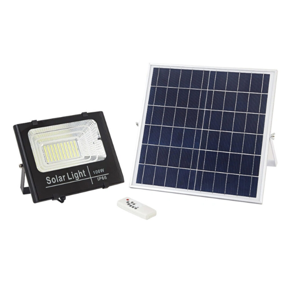 100W Solar Flood Light – Total Solar Energy Ltd