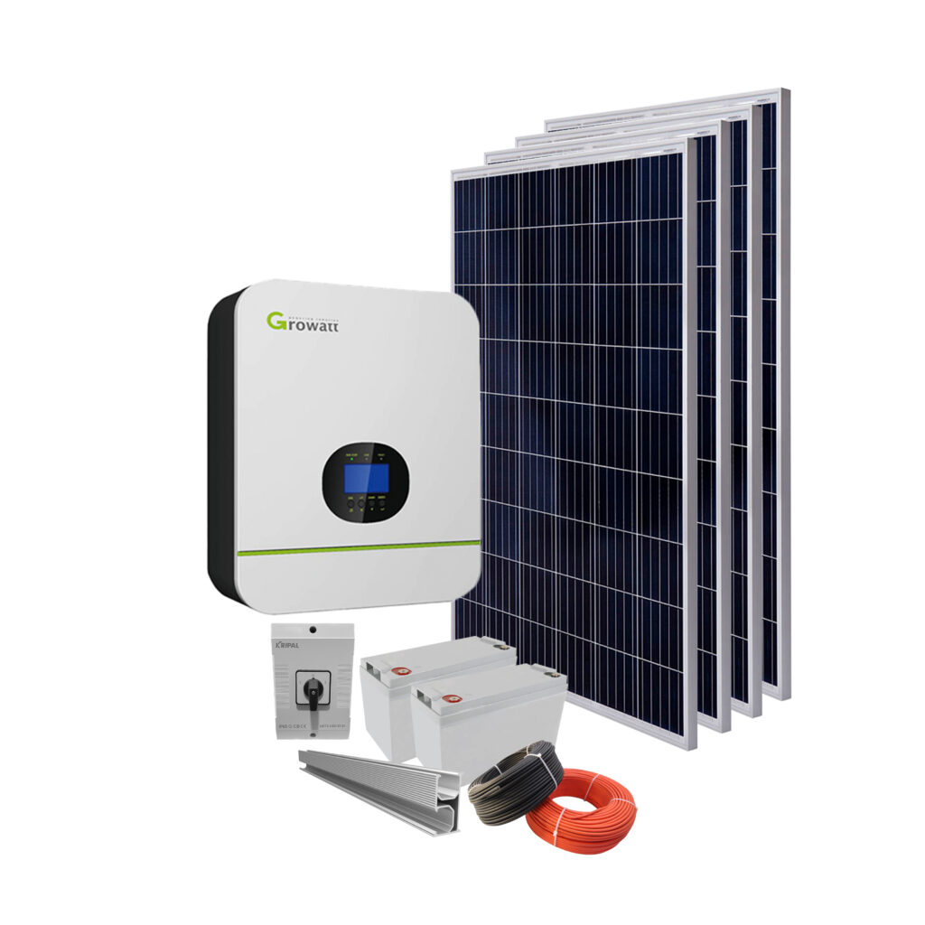 3k Growatt 24V Solar System Package | Installation Included – Total ...